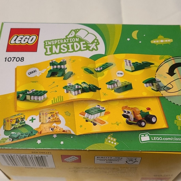 Lego | Other | Lego Classic Green Creativity Box 708 Nib | Poshmark
